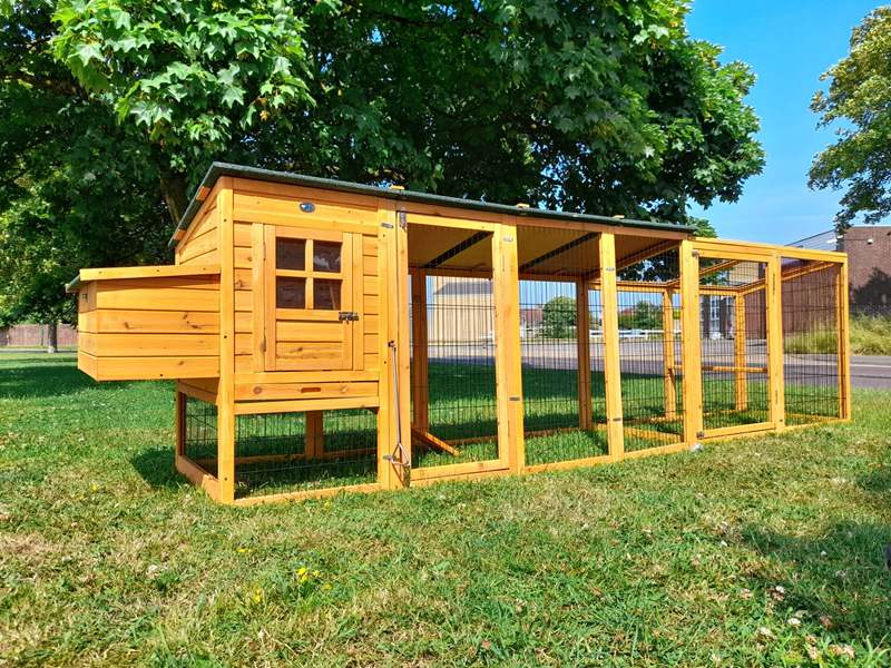 12.5FT Cottage XL Chicken Coop & Run - Home Garden And Pets